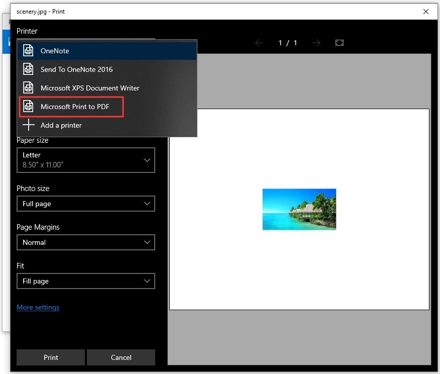 2 Metodi Per Convertire Screenshot In PDF Su Windows 10